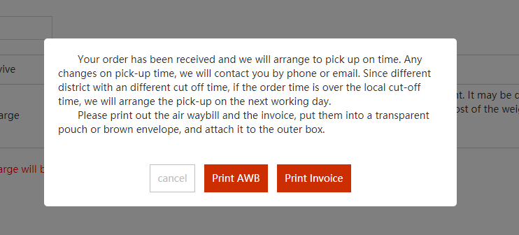 How to create waybills online