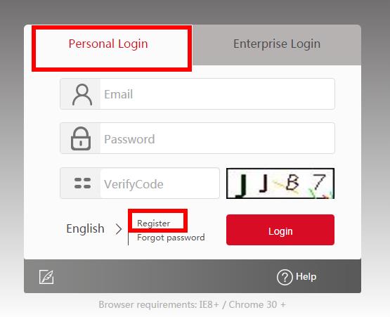 How to register an account